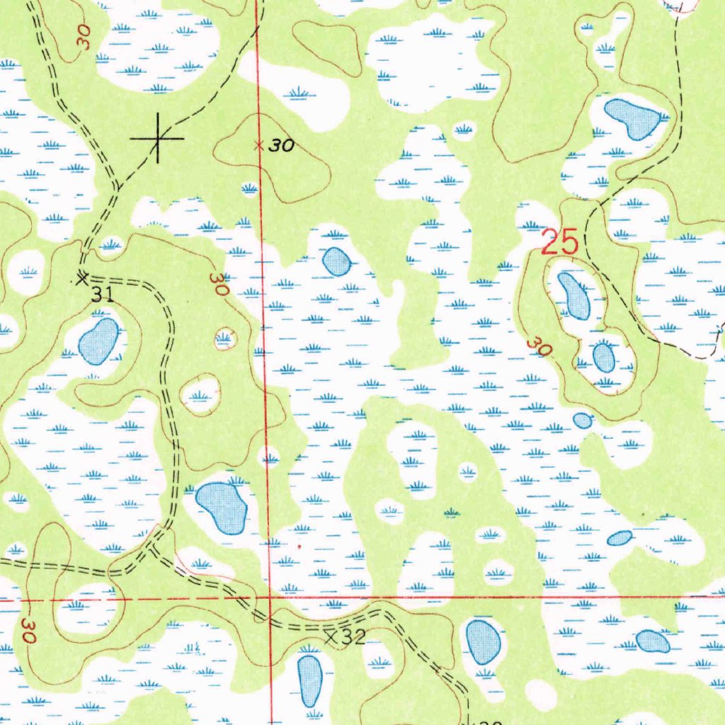 Felda SE, FL (1958, 24000-Scale) Map by United States Geological Survey ...