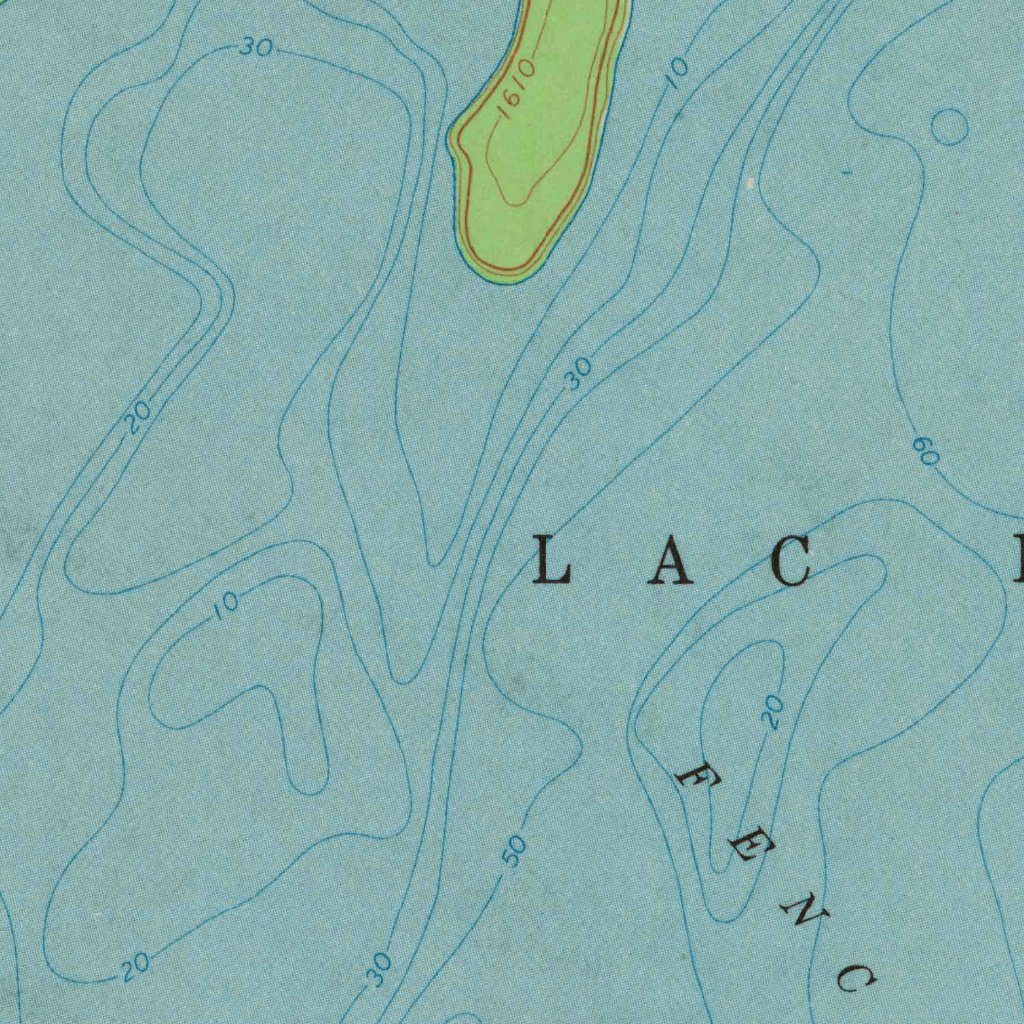 Fence Lake, WI (1971, 24000-Scale) Map by United States Geological ...