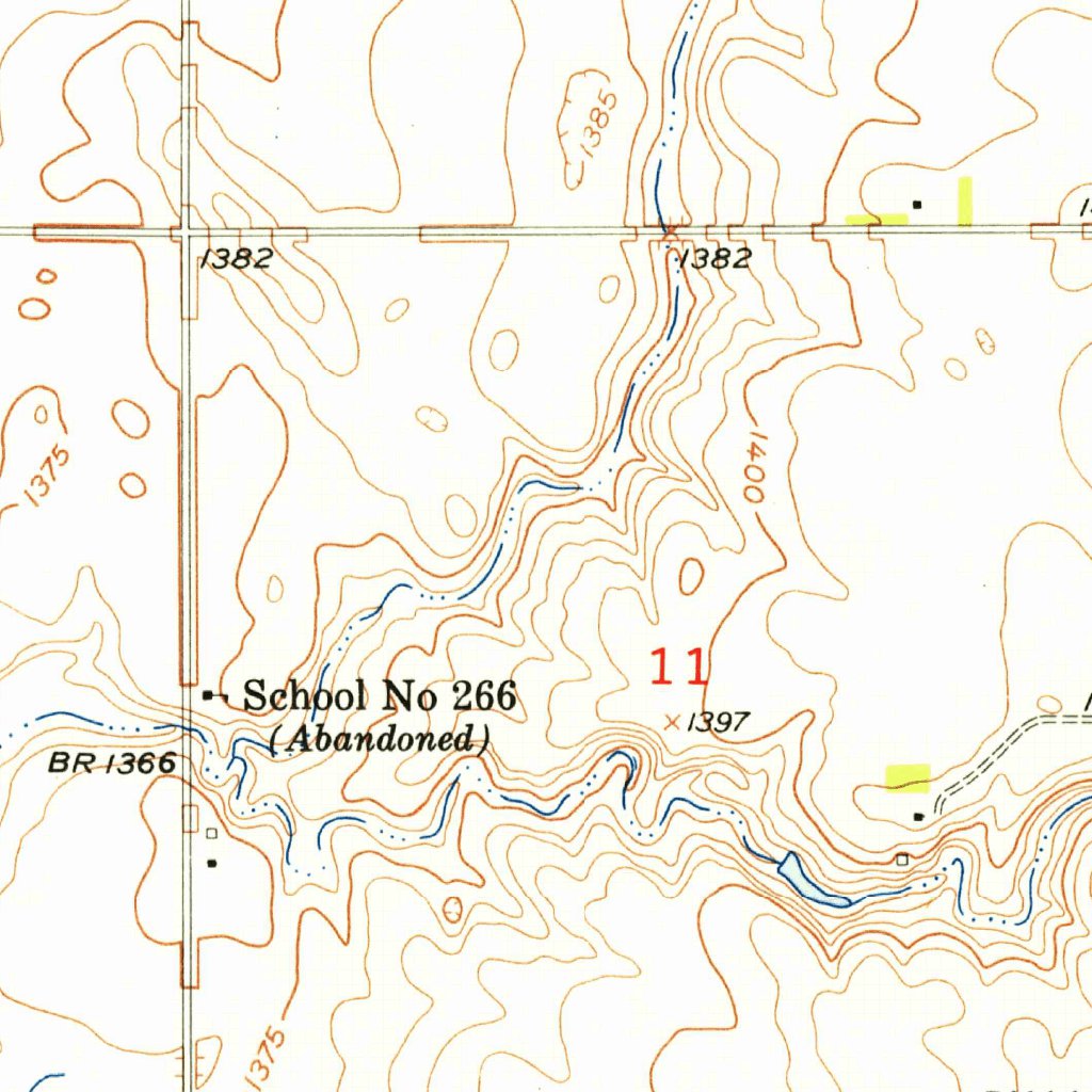 Ferney, SD (1954, 24000-Scale) Map by United States Geological Survey ...