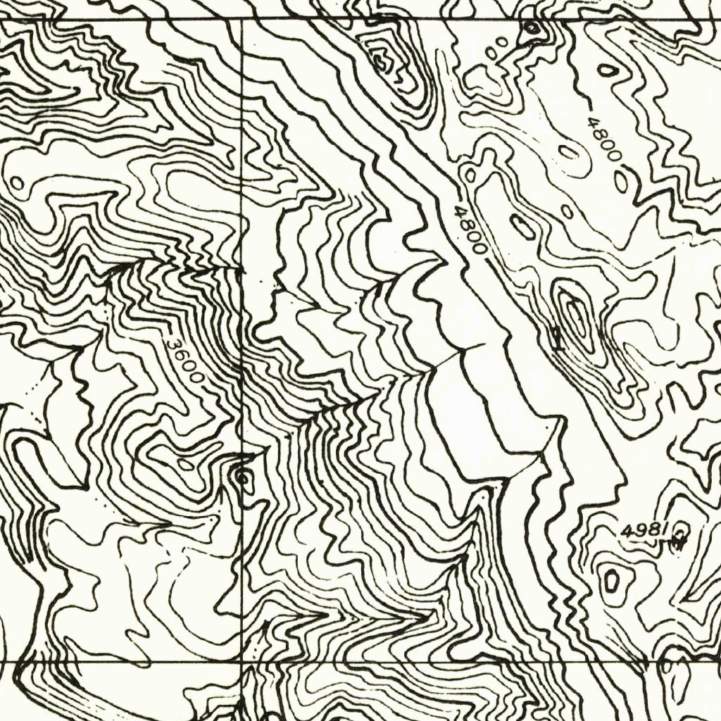 Ferry Swale, AZ (1951, 24000-Scale) Map by United States Geological ...