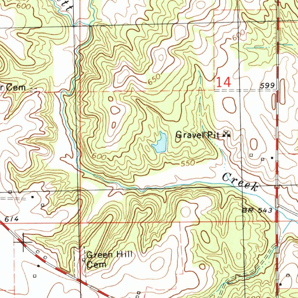 Fillmore, IL (1998, 24000-Scale) Map by United States Geological Survey ...