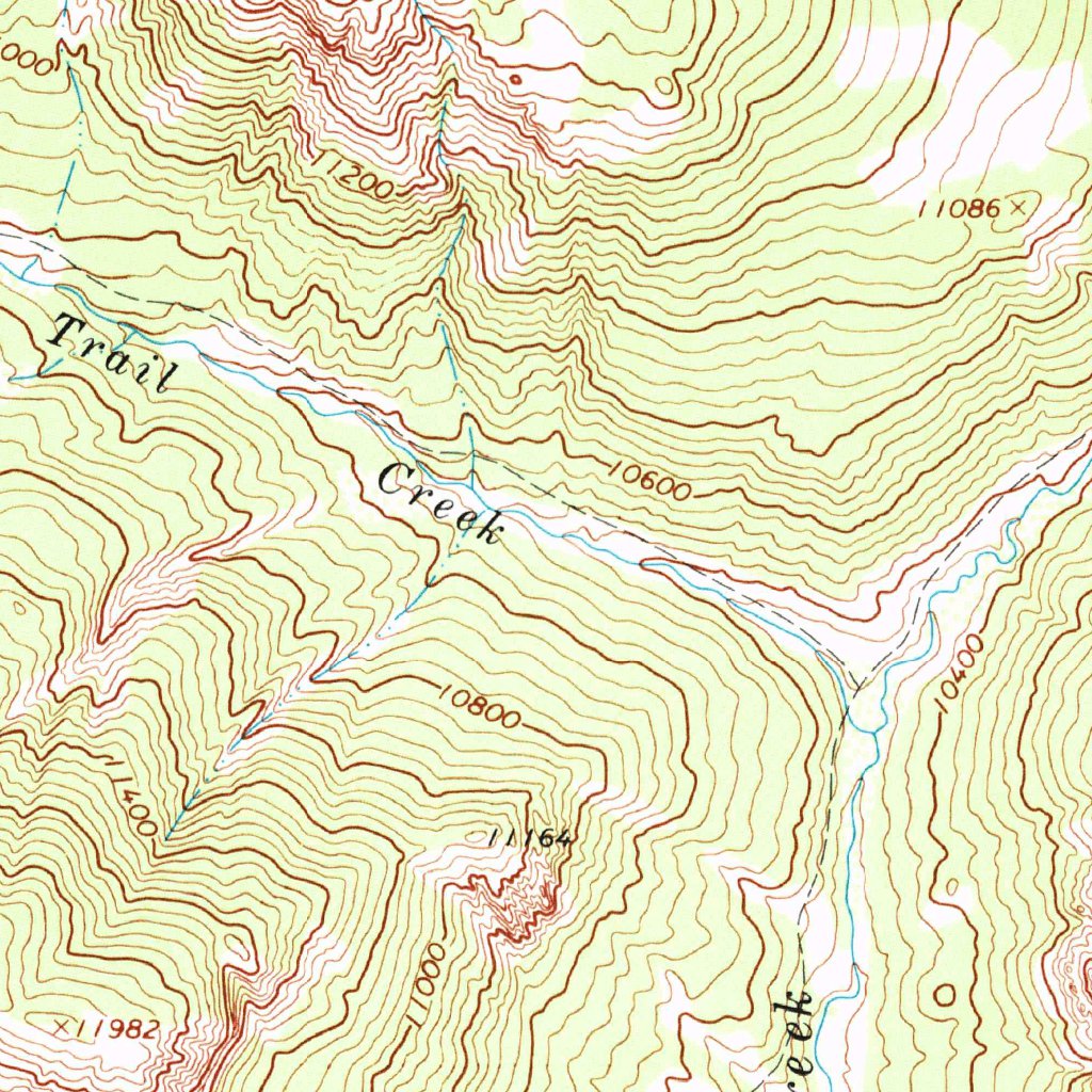 Finger Mesa, CO (1964, 24000-Scale) Map by United States Geological ...