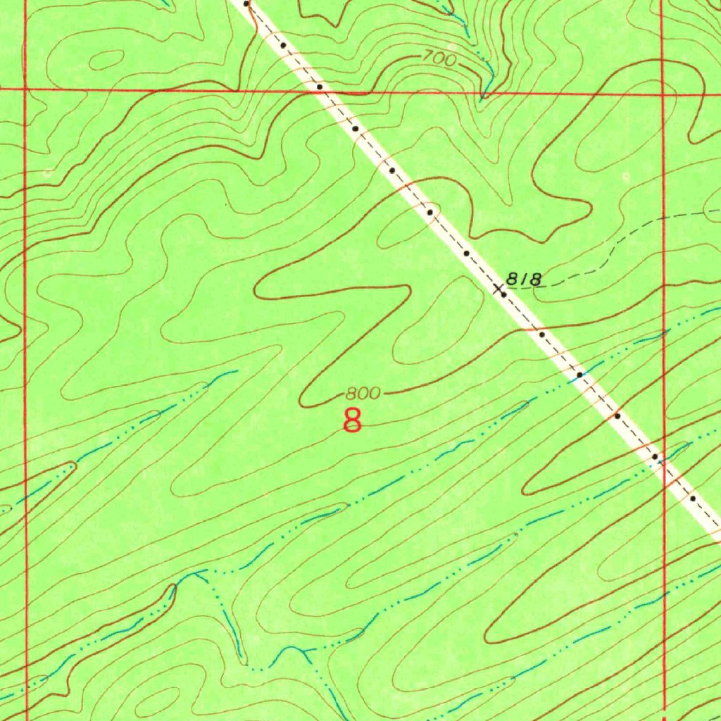 Finley, OK (1972, 24000-Scale) Map by United States Geological Survey ...