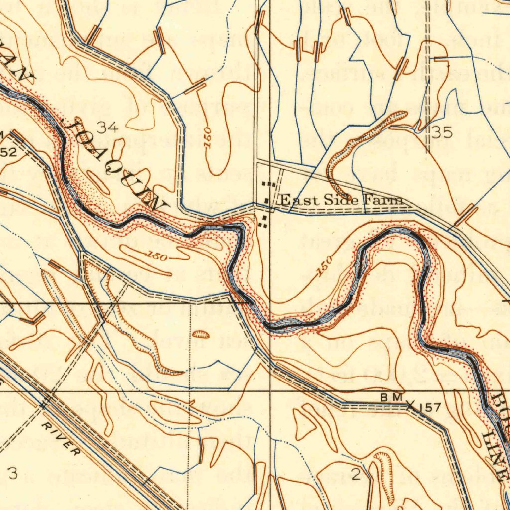 Firebaugh, CA (1941, 31680-Scale) Map by United States Geological ...