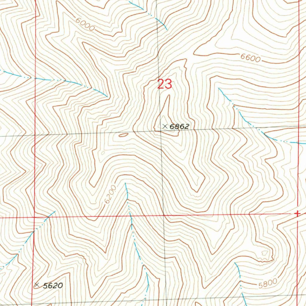 Fish Creek Reservoir, ID (1979, 24000-Scale) Map by United States ...
