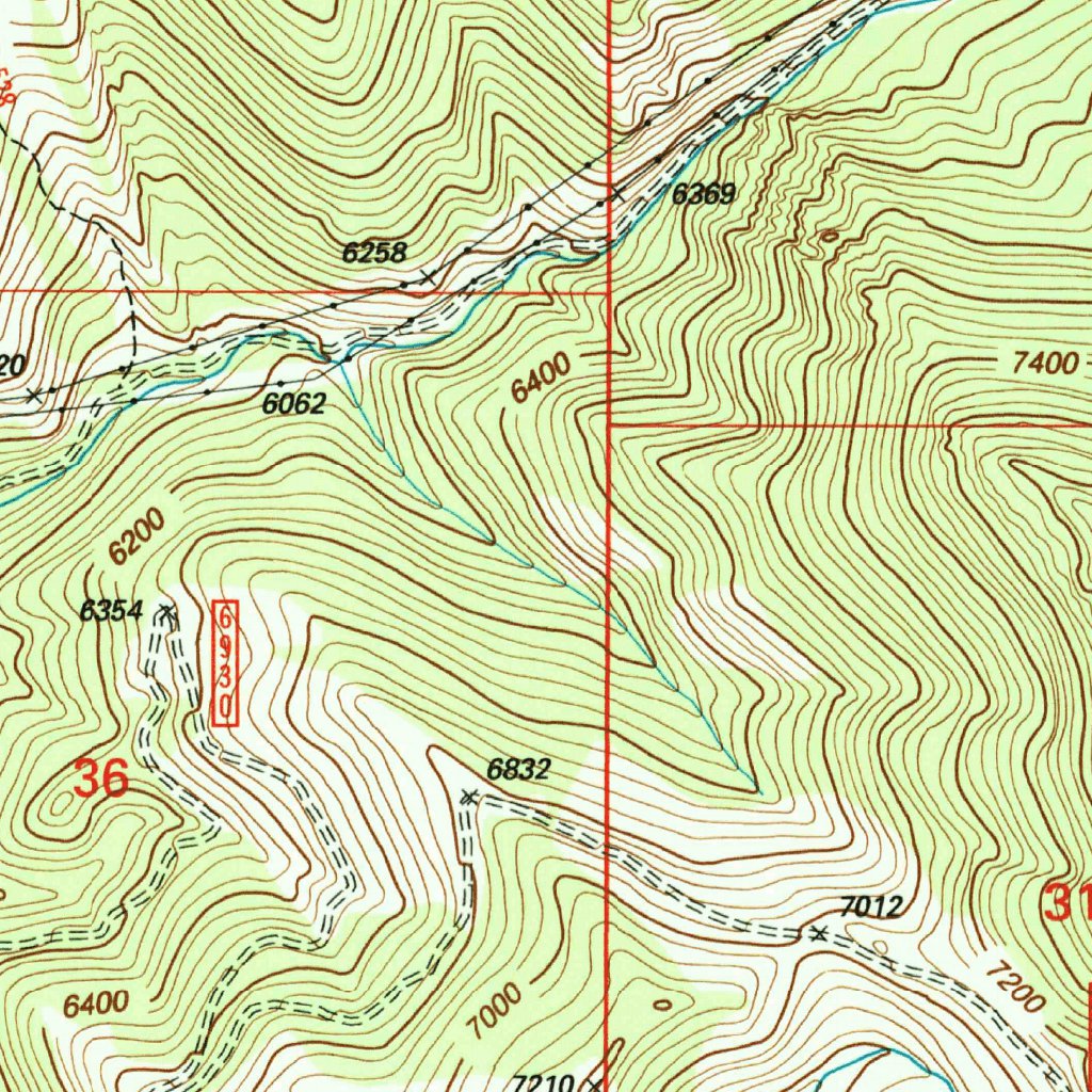 Flathead Pass, MT (2000, 24000-Scale) Map by United States Geological ...
