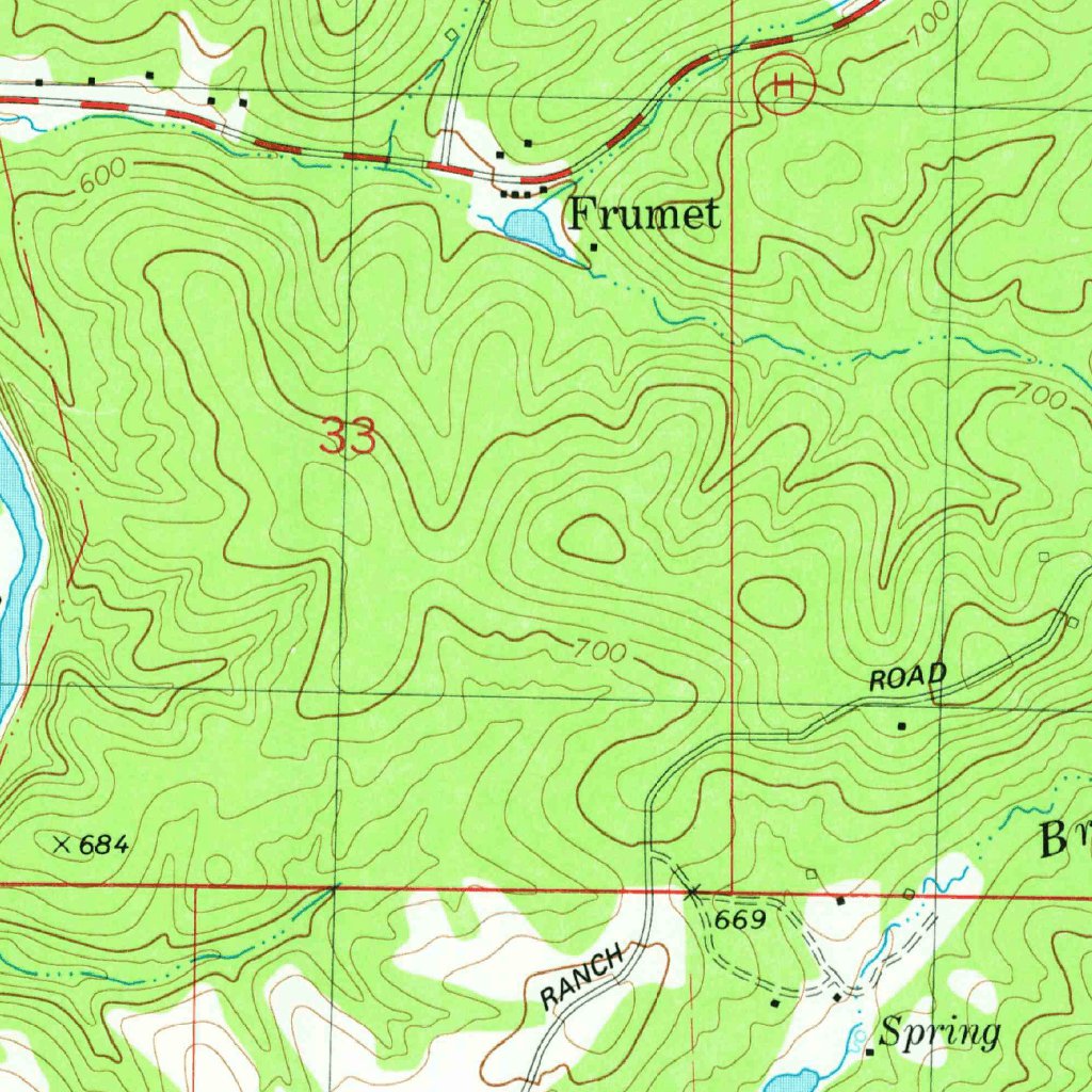 Fletcher, MO (1981, 24000-Scale) Map by United States Geological Survey ...