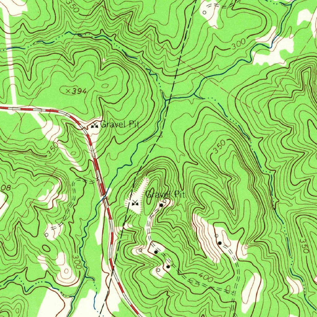 Flo, TX (1964, 24000-Scale) Map by United States Geological Survey ...