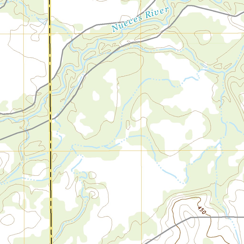 Flying W Ranch, TX (2022, 24000-Scale) Map by United States Geological ...