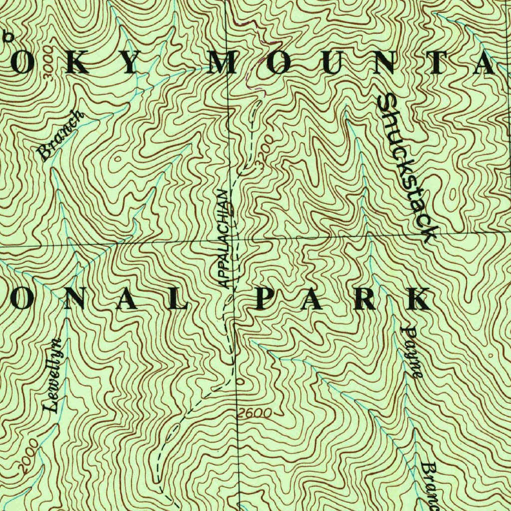 Fontana Dam, NC (2000, 24000-Scale) Map by United States Geological ...