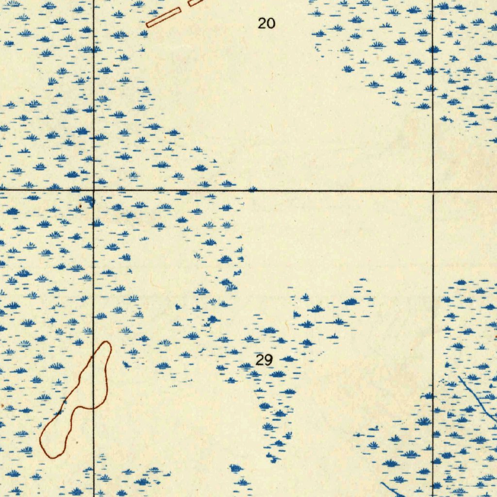 Forbes Island, FL (1945, 31680-Scale) Map by United States Geological ...