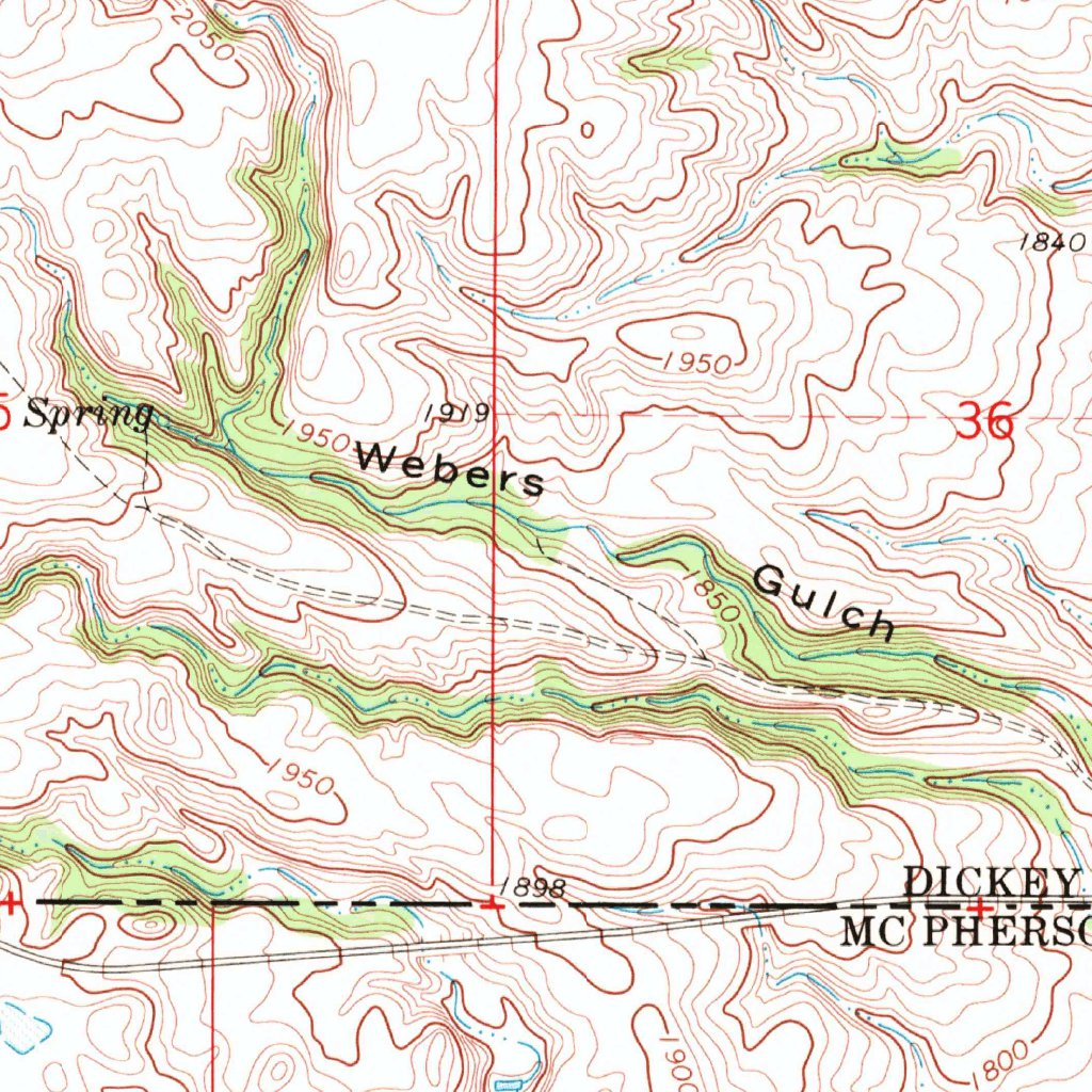 Forbes NW, SD-ND (1968, 24000-Scale) Map by United States Geological ...