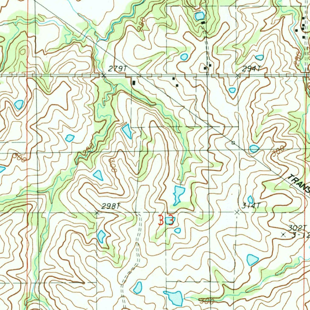 Ford City, MO (1985, 24000-Scale) Map by United States Geological ...