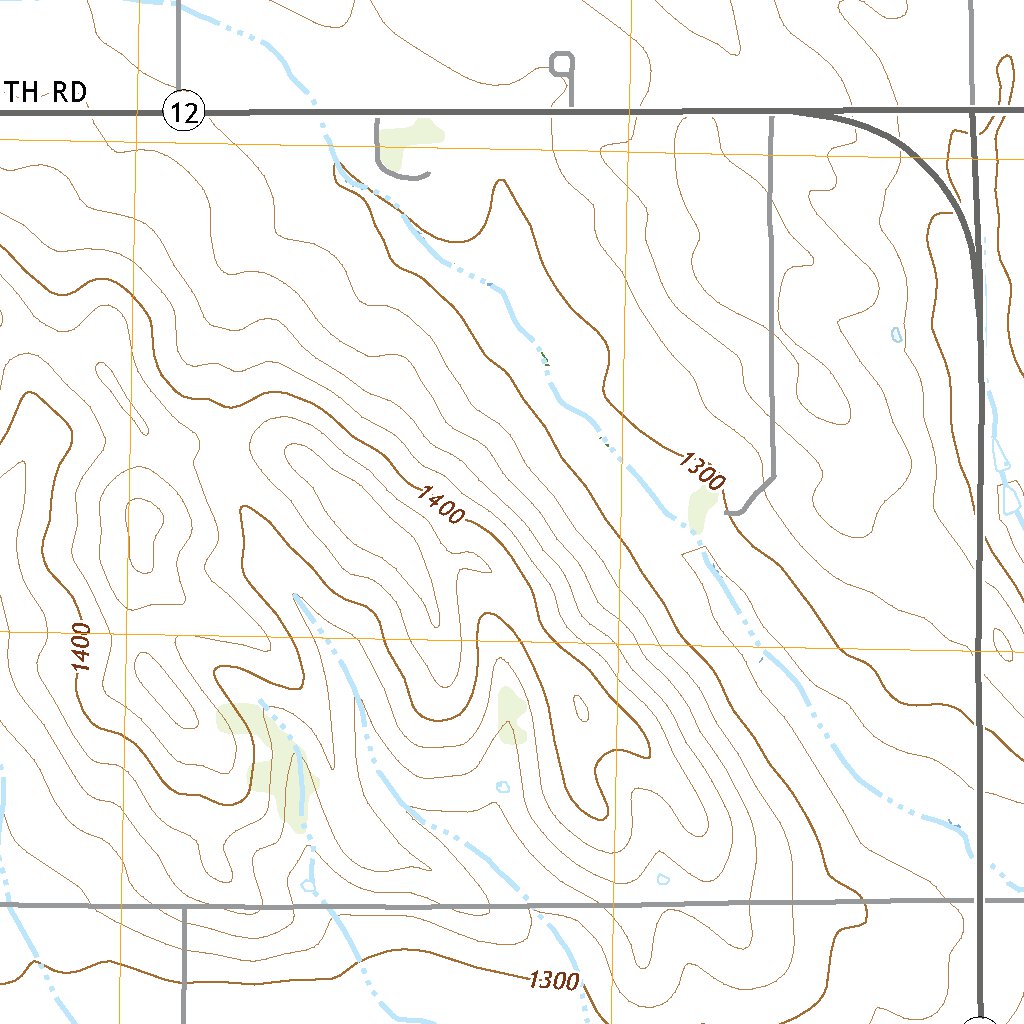 Fordyce, NE (2021, 24000-Scale) Map by United States Geological Survey ...