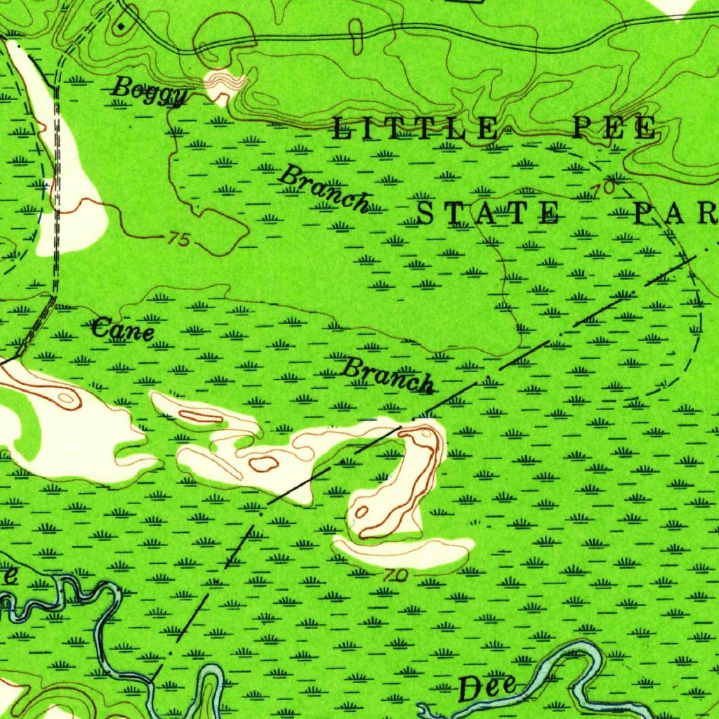 Fork, SC (1959, 24000-Scale) Map by United States Geological Survey ...