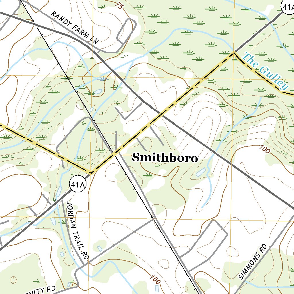 Fork, SC (2020, 24000-Scale) Map by United States Geological Survey ...