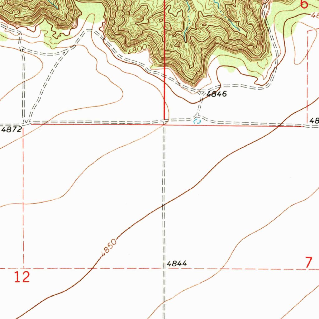 Forrest, NM (1971, 24000-Scale) Map by United States Geological Survey ...
