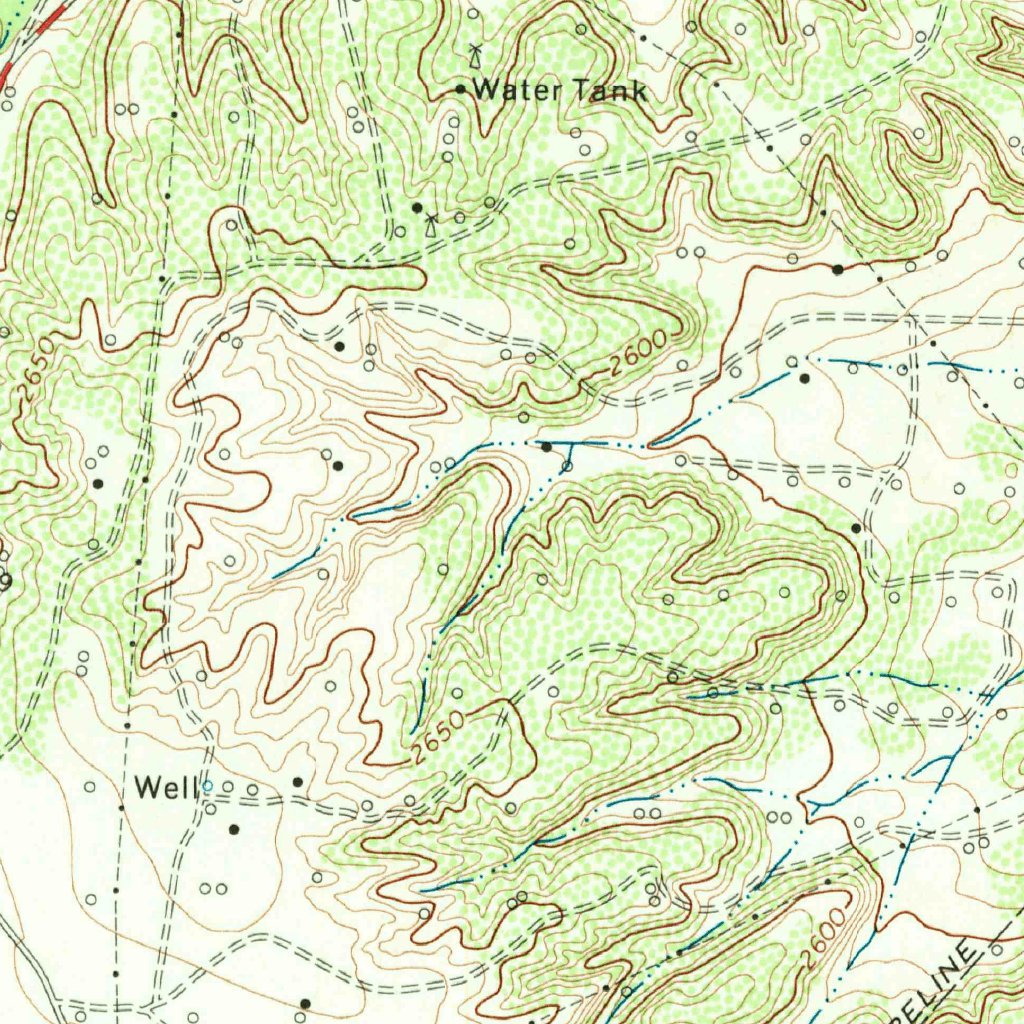 Forsan, TX (1971, 24000-Scale) Map by United States Geological Survey ...