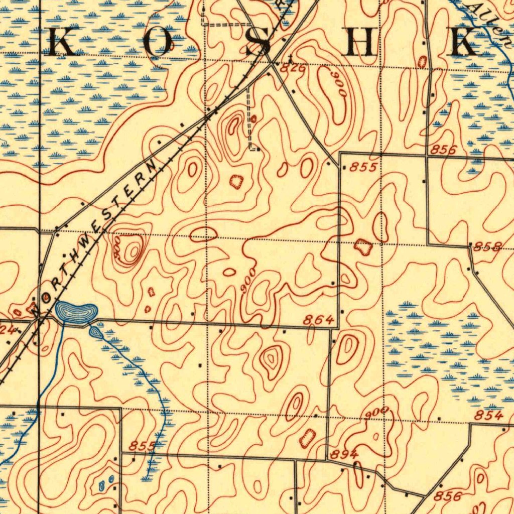 Fort Atkinson, WI (1906, 62500-Scale) Map by United States Geological ...