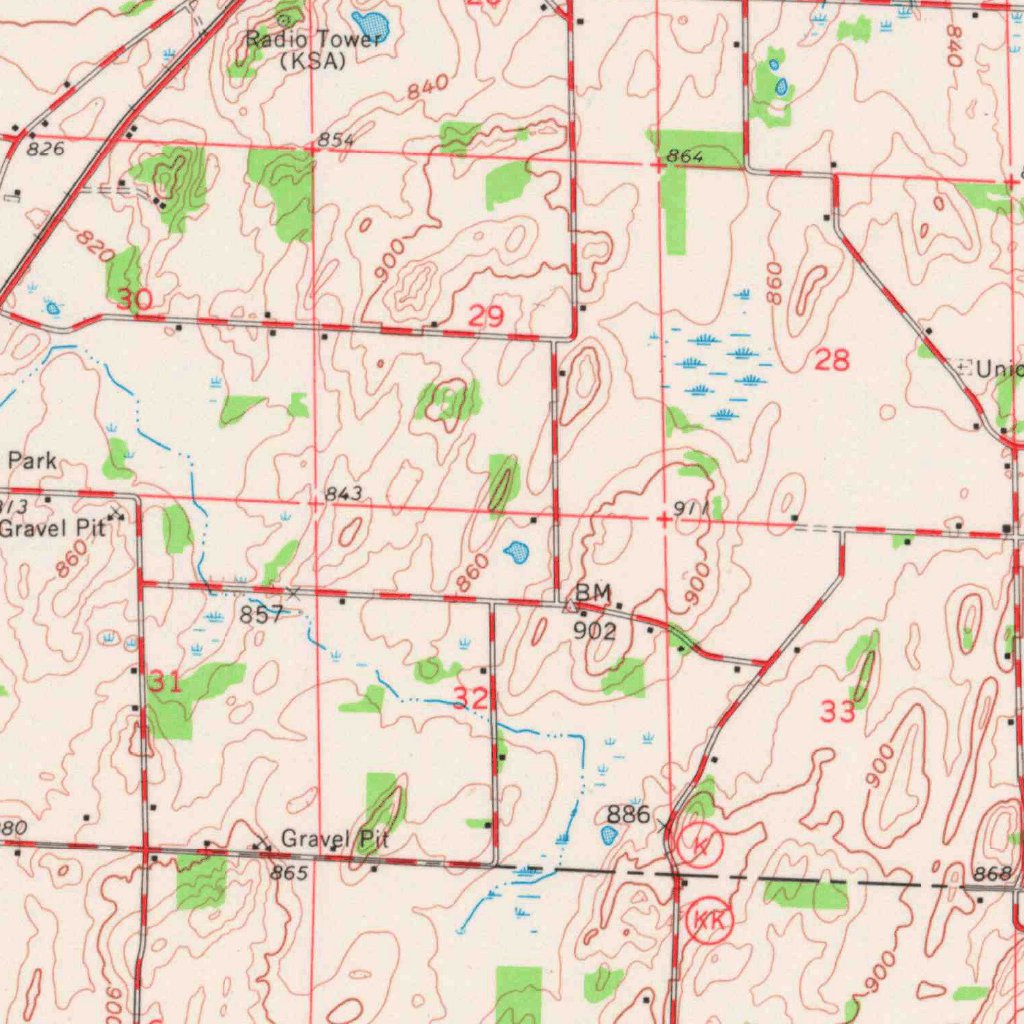 Fort Atkinson, WI (1961, 62500-Scale) Map by United States Geological ...