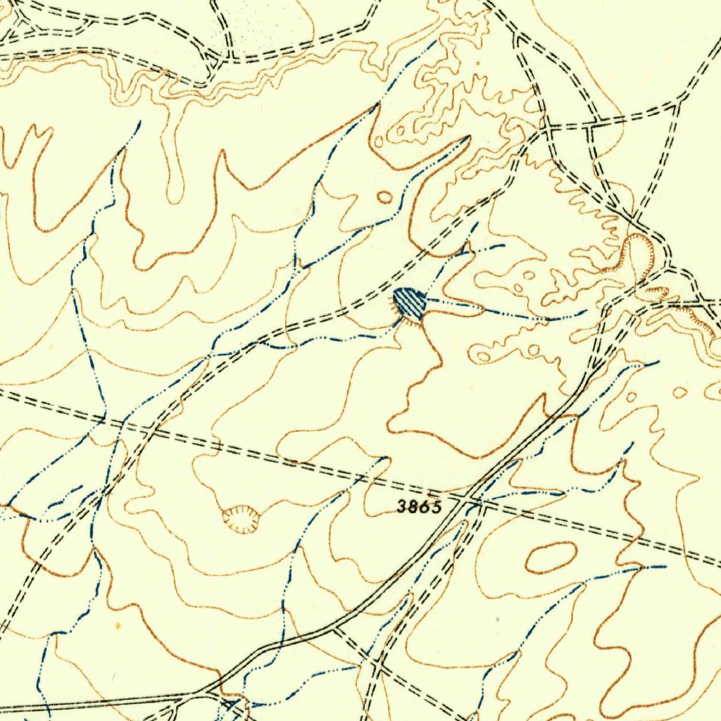 Fort Bliss SE, TX (1948, 24000-Scale) Map by United States Geological ...