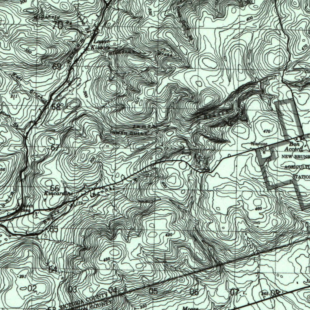 Fort Fairfield, ME (1993, 100000-Scale) Map by United States Geological ...