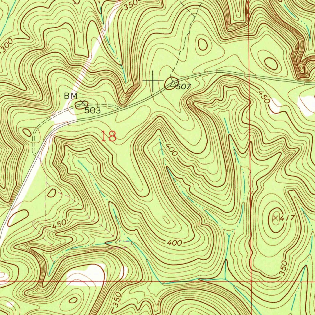 Fort Gaines NW, AL-GA (1969, 24000-Scale) Map by United States ...