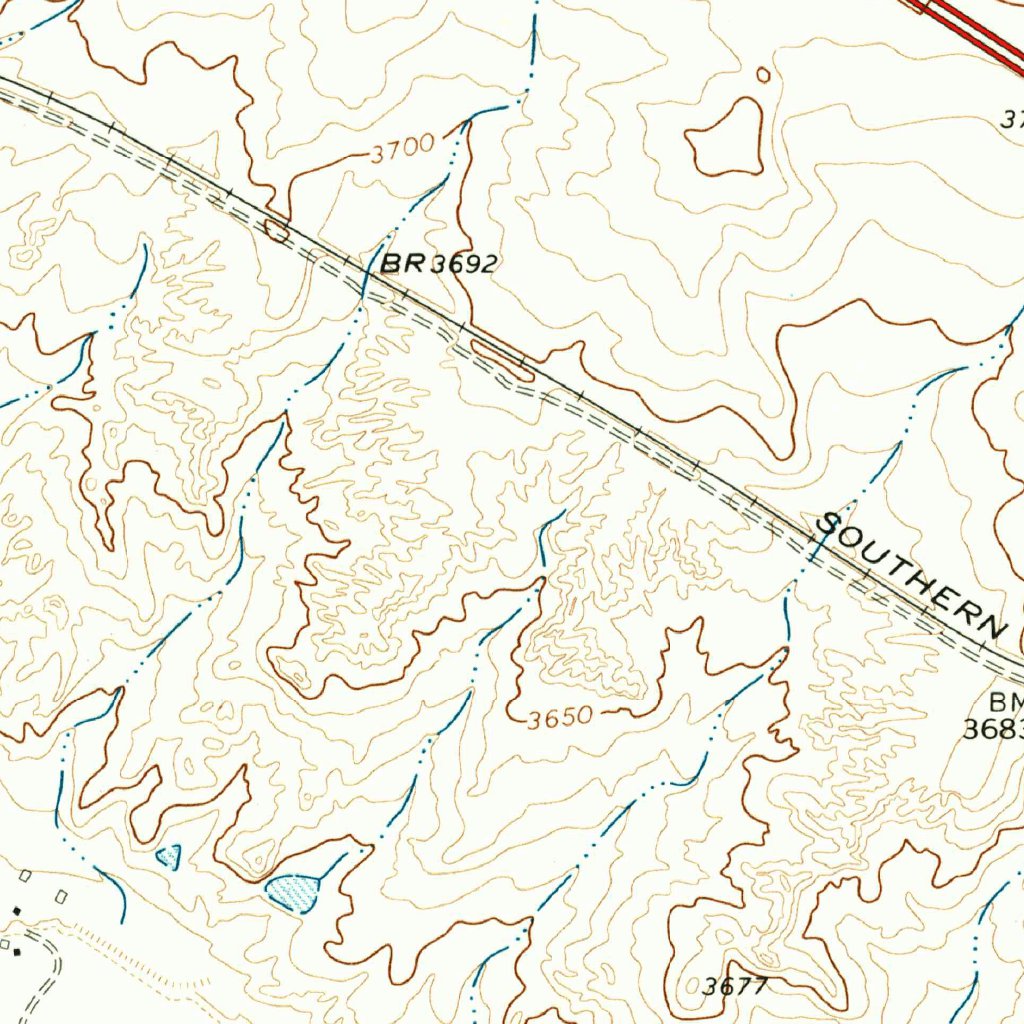 Fort Hancock NW, TX (1972, 24000-Scale) Map by United States Geological ...