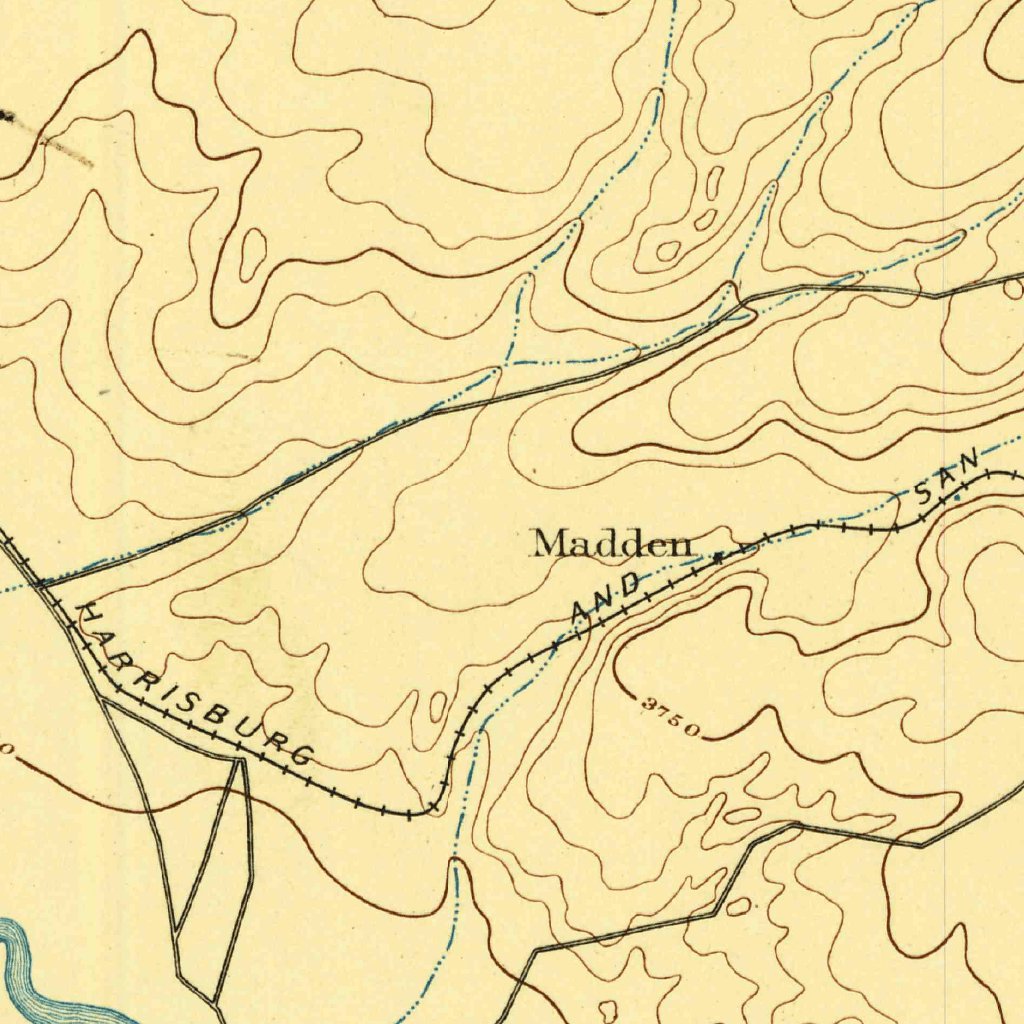 Fort Hancock, TX (1894, 125000-Scale) Map by United States Geological ...