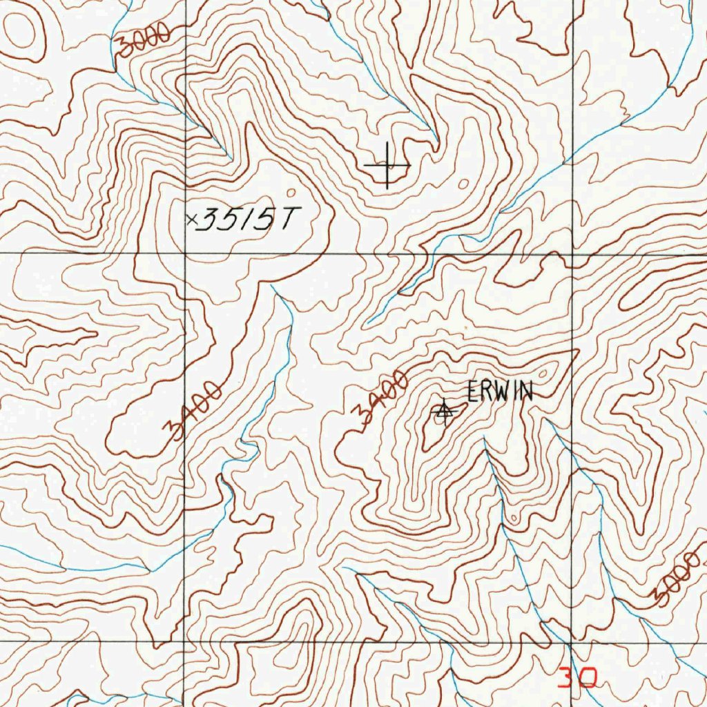 Fort Irwin, CA (1986, 24000-Scale) Map by United States Geological ...