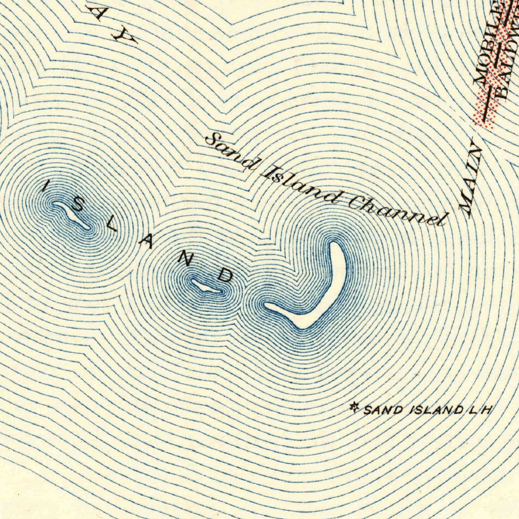 Fort Morgan, AL (1942, 62500-Scale) Map by United States Geological ...