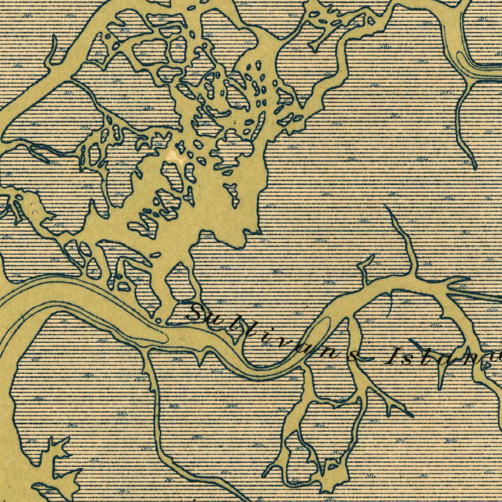 Fort Moultrie, SC (1919, 21120-Scale) Map by United States Geological ...