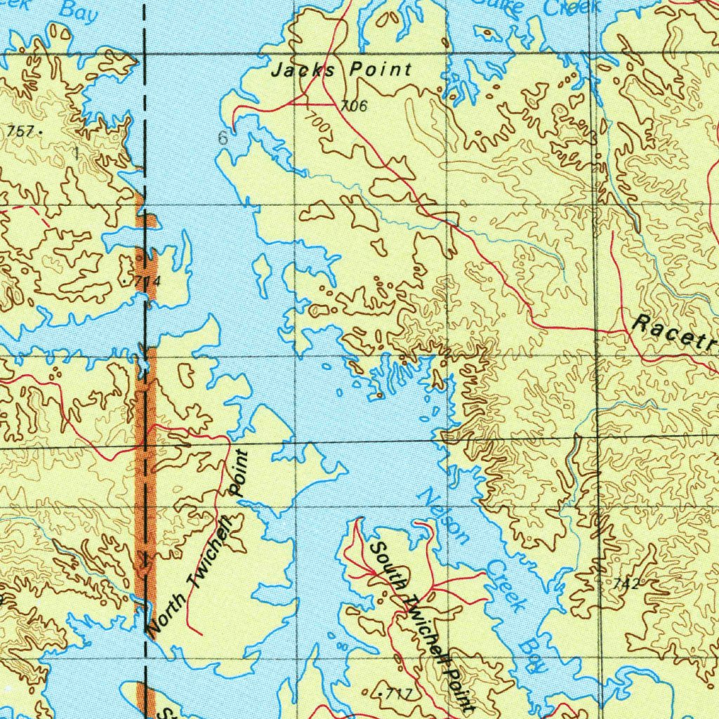 Fort Peck Lake East, MT (1978, 100000-Scale) Map by United States ...