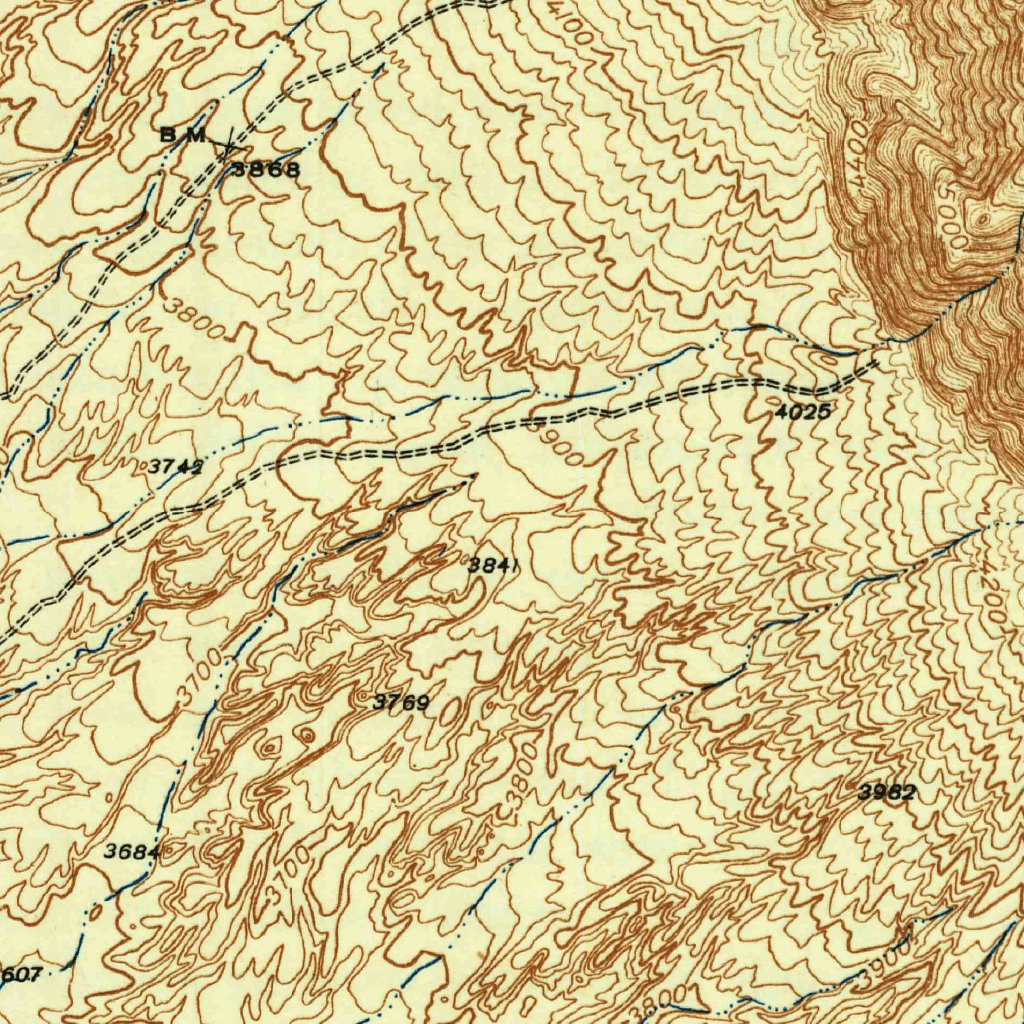 Fort Quitman, TX (1943, 62500-Scale) Map by United States Geological ...