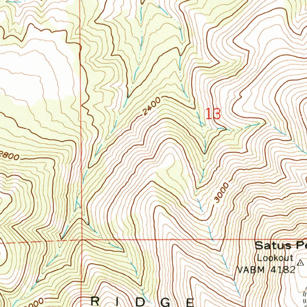 Fort Simcoe, WA (1958, 24000-Scale) Map by United States Geological ...