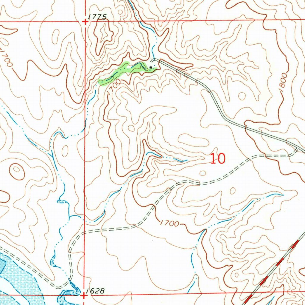 Fort Yates NW, ND (1968, 24000-Scale) Map by United States Geological ...