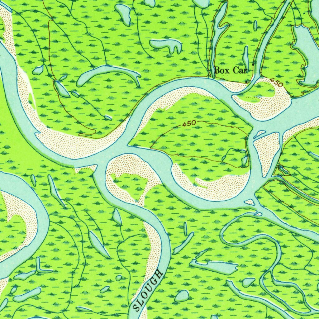 Fort Yukon C-2, AK (1952, 63360-Scale) Map by United States Geological ...