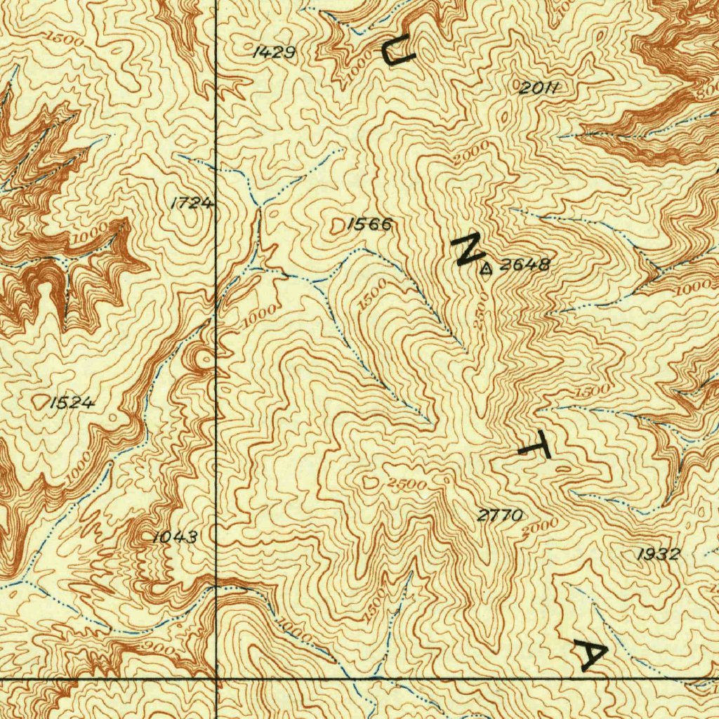 Fortuna, AZ (1929, 62500-Scale) Map by United States Geological Survey ...