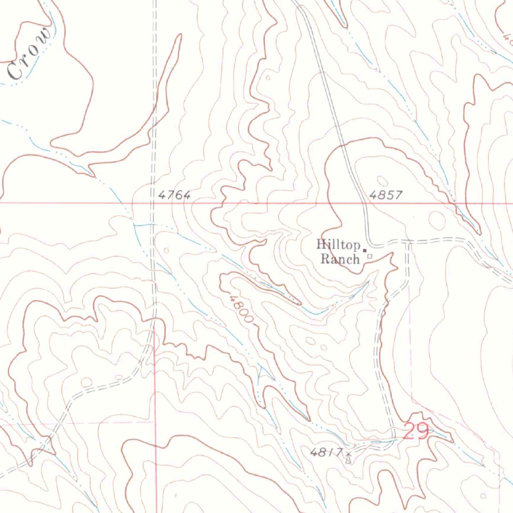 Fosston, CO (1972, 24000-Scale) Map by United States Geological Survey ...