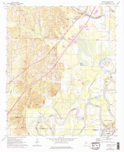 Fosters, AL (1969, 24000-Scale) Map by United States Geological Survey ...