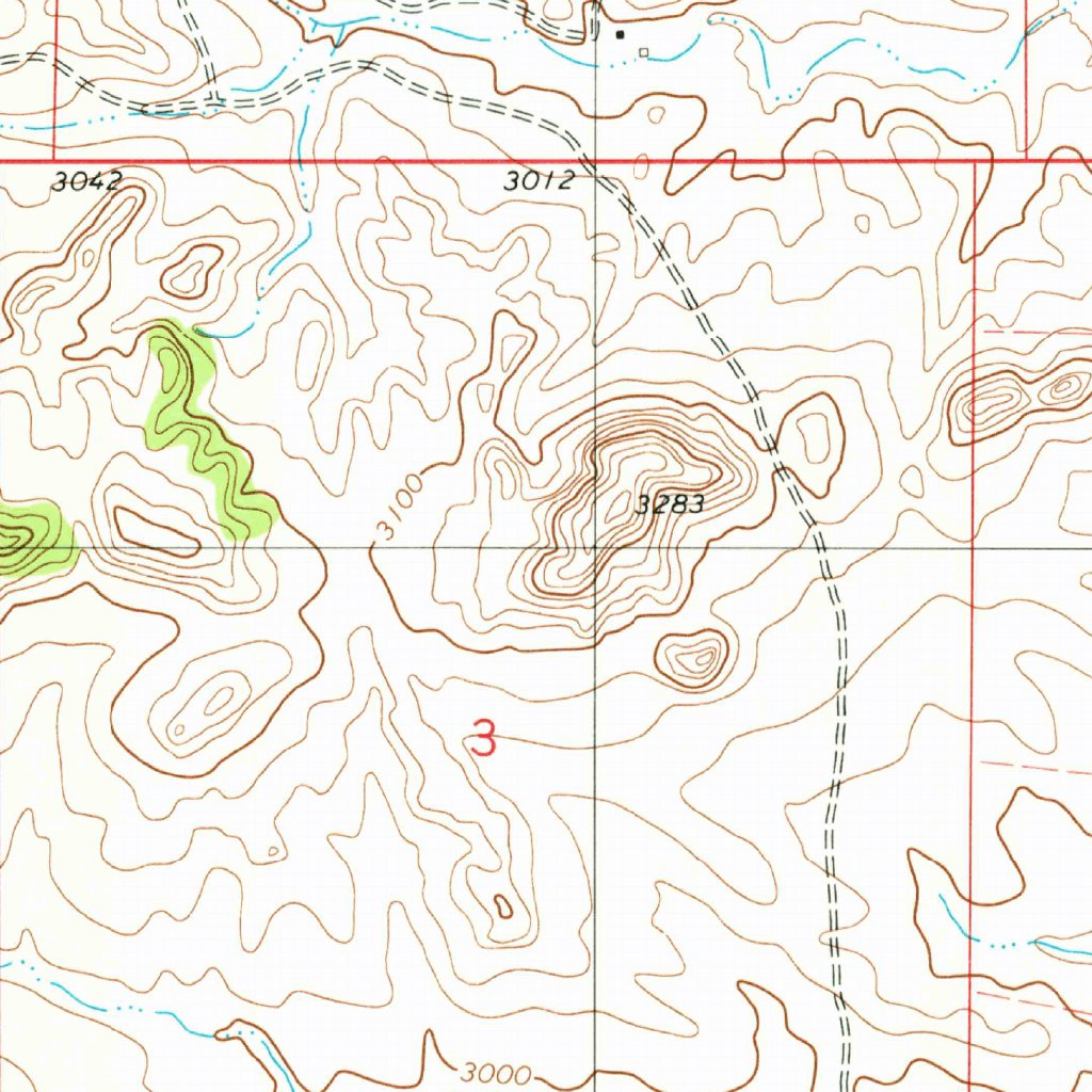 Foundation Spring, MT (1981, 24000-Scale) Map by United States ...