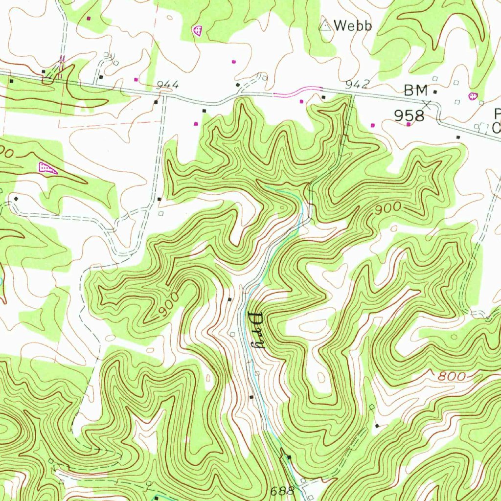 Fountain City, TN (1958, 24000-Scale) Map by United States Geological ...