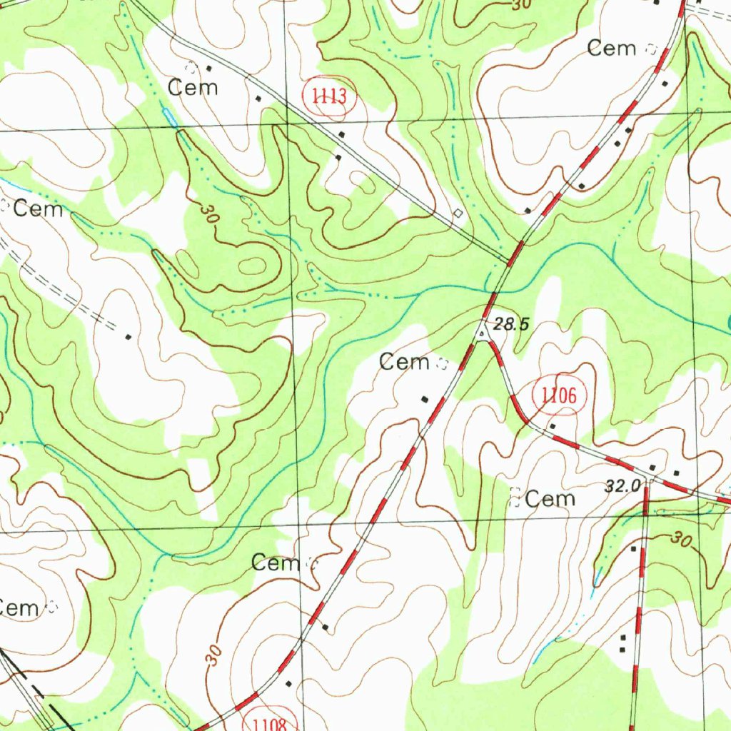Fountain, NC (1981, 24000-Scale) Map by United States Geological Survey ...