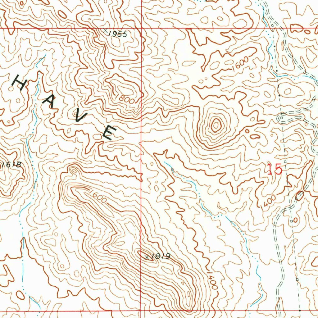 Franconia, AZ (1970, 24000-Scale) Map by United States Geological ...