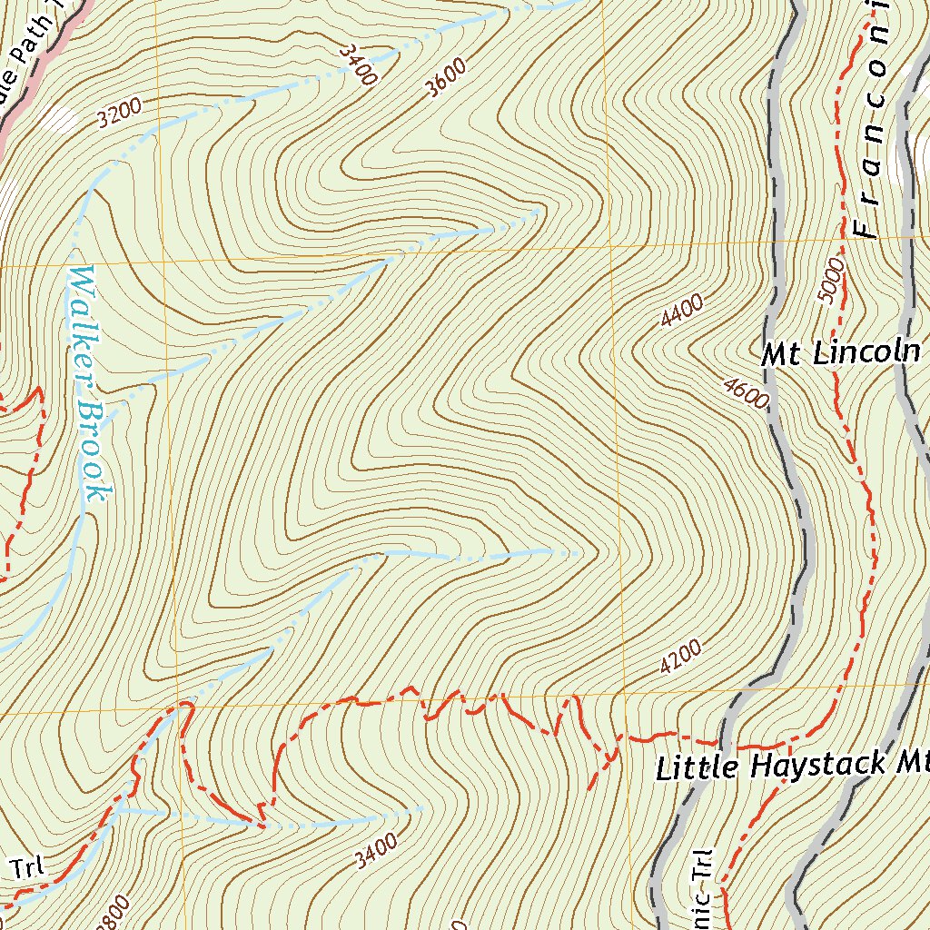 Franconia, NH (2021, 24000-Scale) Map by United States Geological ...