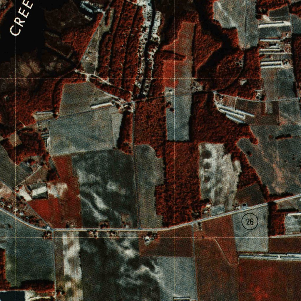 Frankford, DE (1980, 25000-Scale) Map by United States Geological ...