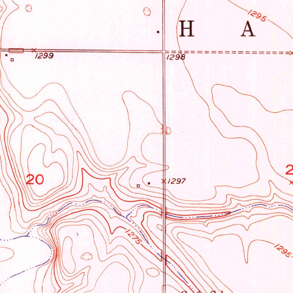 Frankfort, SD (1953, 24000-Scale) Map by United States Geological ...