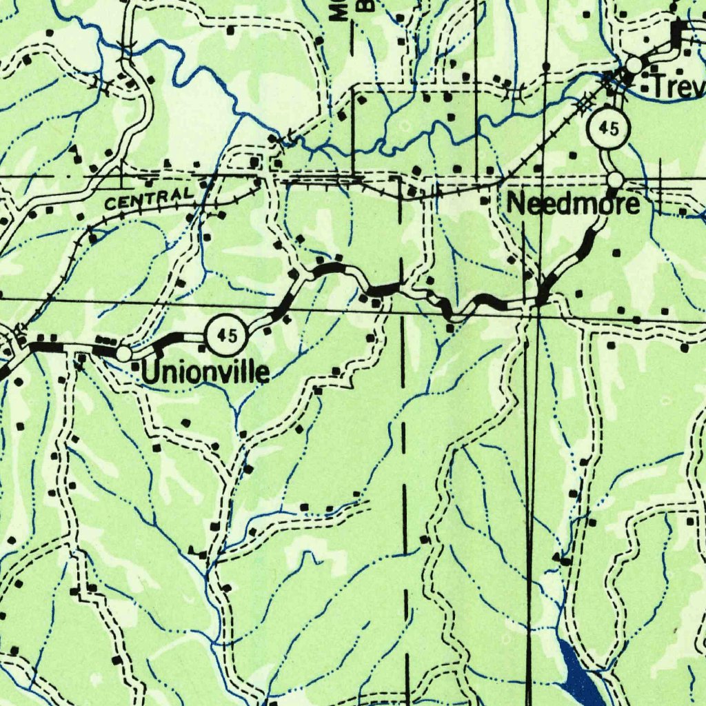 Franklin, IN (1942, 125000-Scale) Map by United States Geological ...
