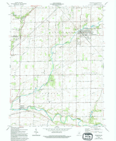 Frankton, IN (1962, 24000-Scale) Map by United States Geological Survey ...