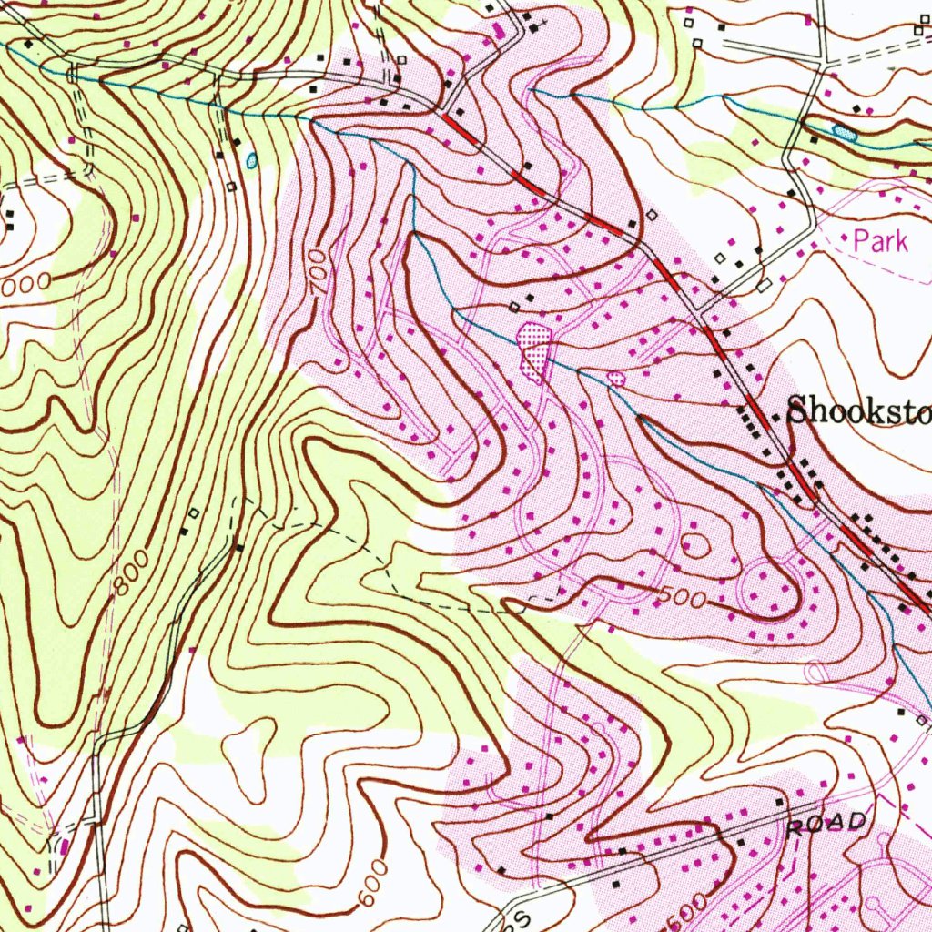Frederick, MD (1953, 24000-Scale) Map by United States Geological ...